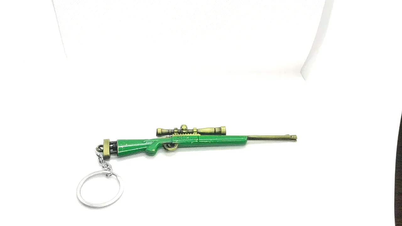 New PUBG Sniper M24 Gun Keychain High Premium Quality Metal Gun ...