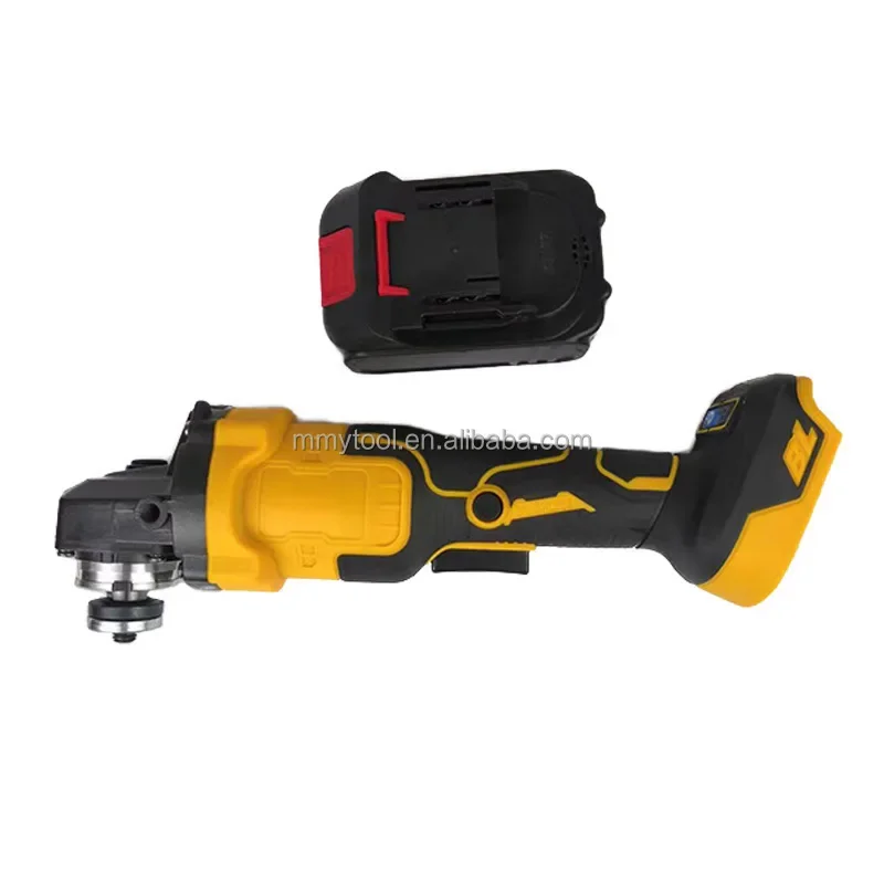 125MM High Quality Brushless Electric Angle Grinder 3 Speed Cutting ...