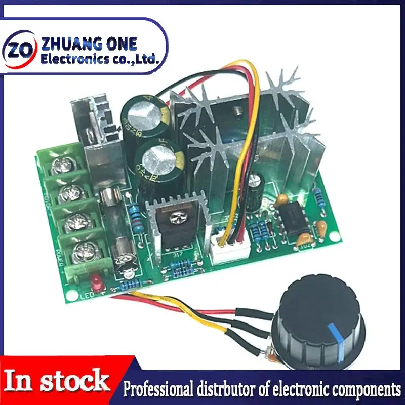 PWM-DC-Motor-Speed-Controller-Switch-DC-20A-Current-Voltage-Regulator ...