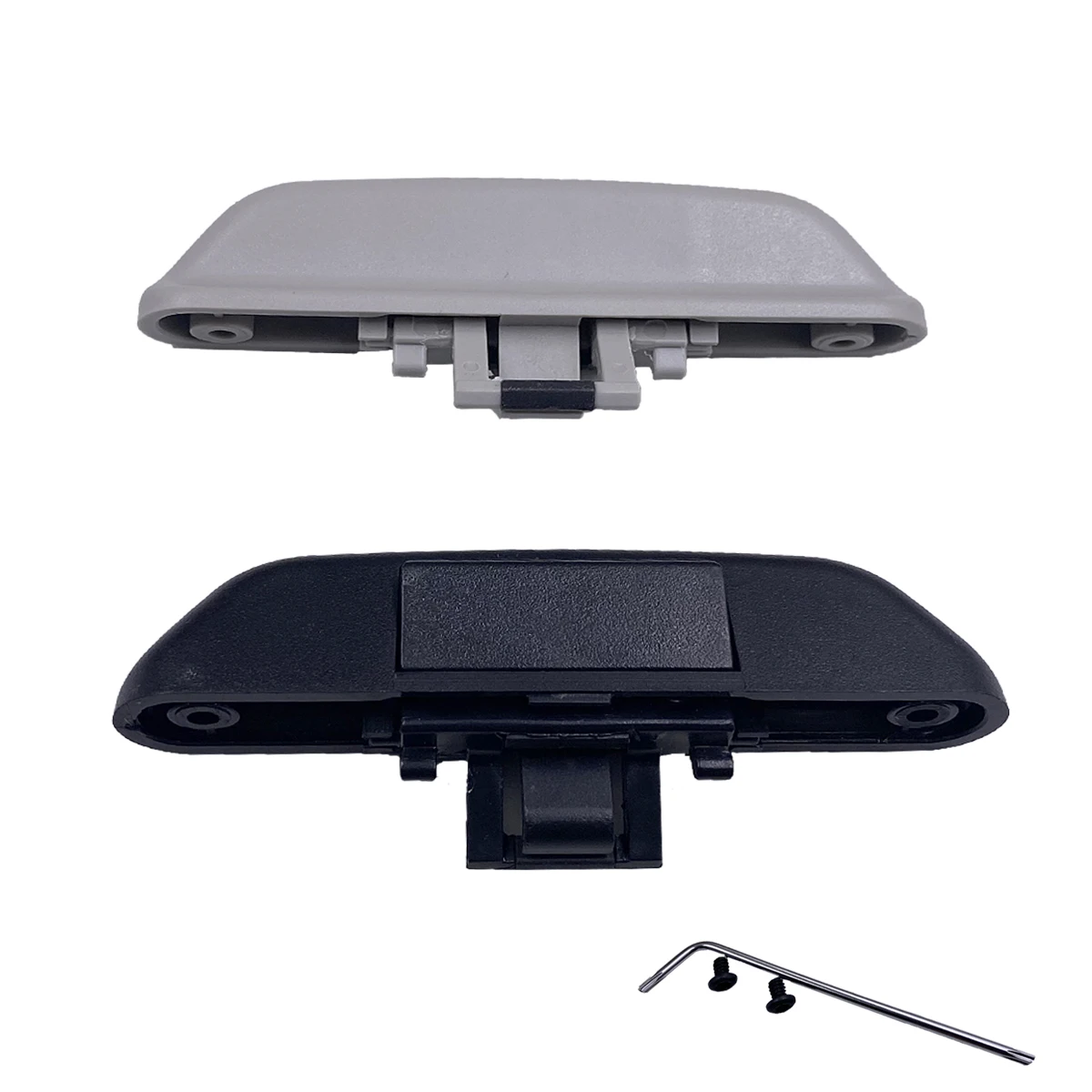 New-Grey-Black-Rear-Sunroof-Shade-Handle-Plastic-Car-Clip-Kit-For-Audi ...
