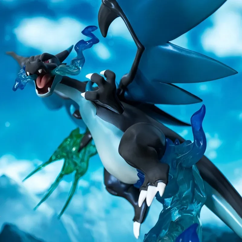 Pokemon-Charizard-Figure-Super-Handsome-Mega-Evolution-X-Form-Quadratic ...