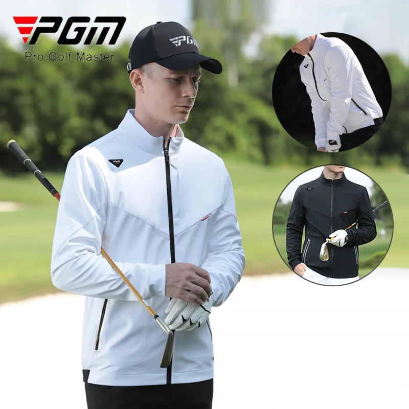 PGM-Men-Waterproof-Stand-Collar-Golf-Jackets-Male-Windproof-Full-Sleeve ...