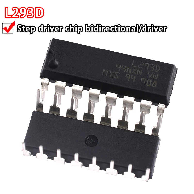 10PCS-L293D-L293-Stepper-Driver-Chip-Bidirectional-driver-Bridge-driver ...