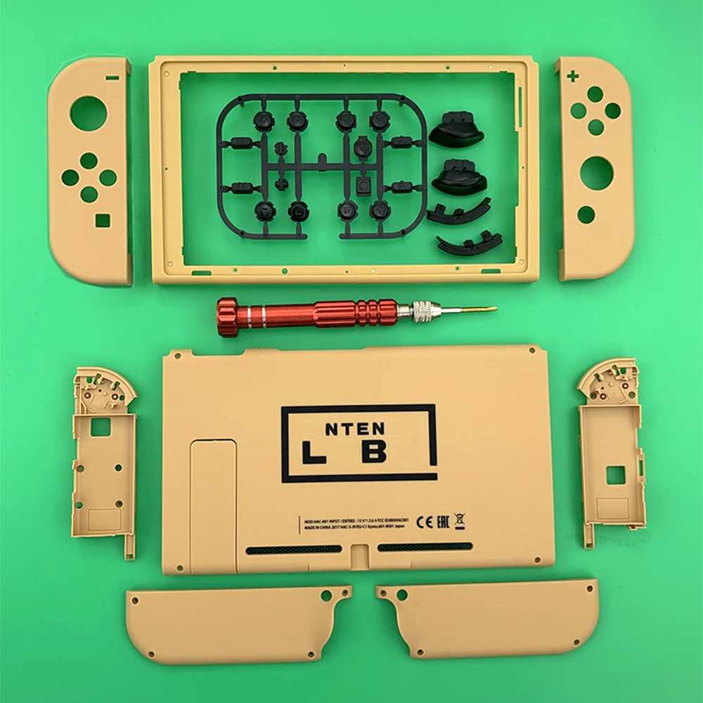 Nintendo Switch Housing Shell Replacement | Front Middle Frame Nintendo ...