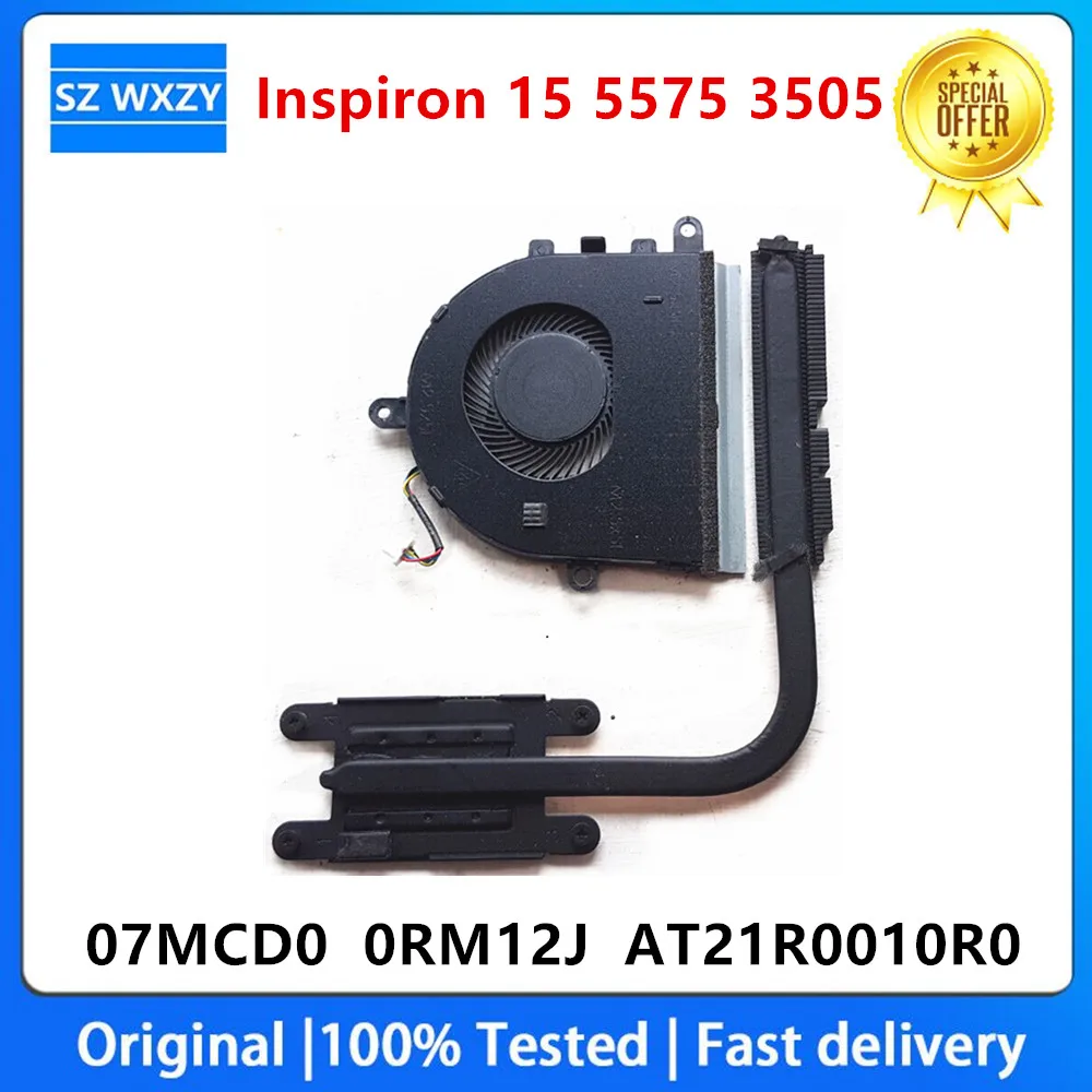 NEW Original For DELL Inspiron 15 5575 3505 CPU Cooling Fan Heatsink ...