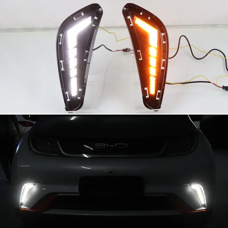 Car-LED-Daytime-Running-Light-For-BYD-Dolphin-2021-2022-Plug-Play ...