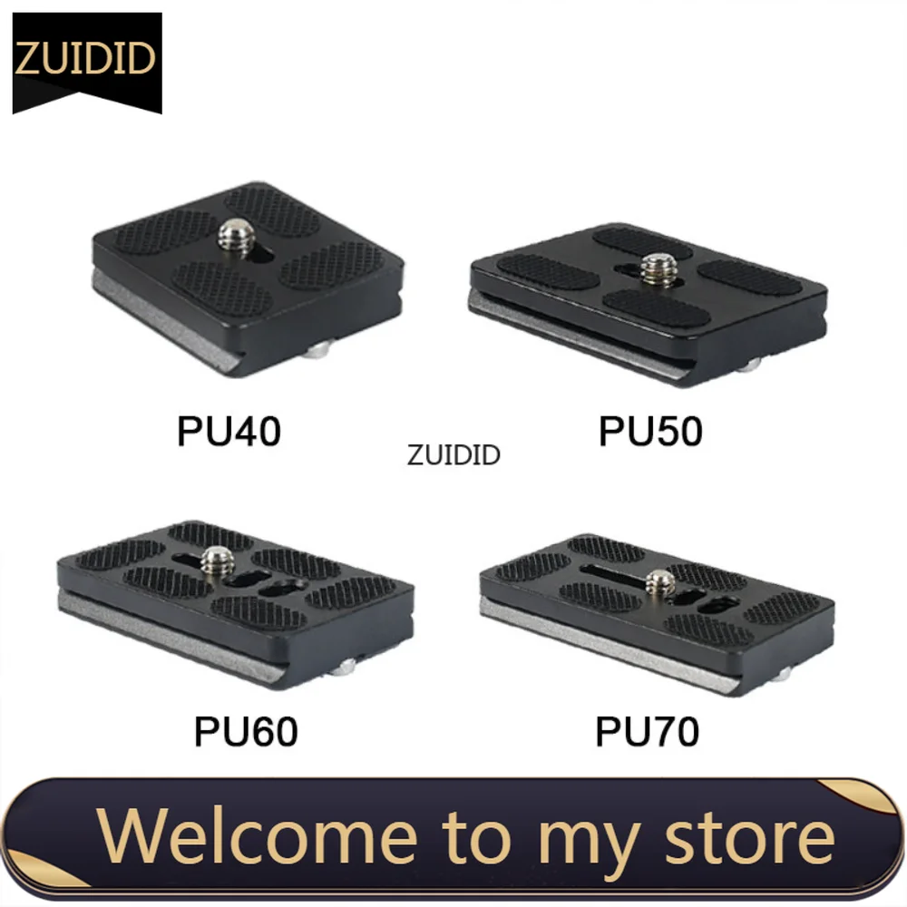 Dslr Camera Tripod Plate Quick Release Adapter Base Camera Plate Mount ...