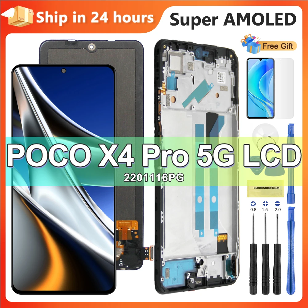 6-67-Display-Screen-for-Xiaomi-Poco-X4-Pro-5G-2201116PG-Lcd-Display ...