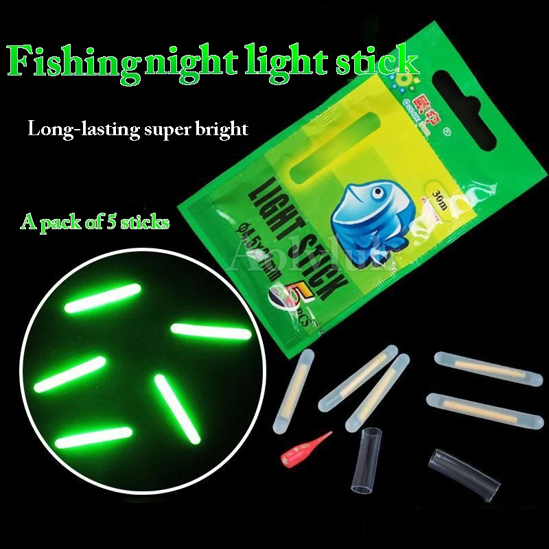 30-60-PCS-Fishing-Float-Light-Stick-Fluorescent-Lightstick-Night-Float ...