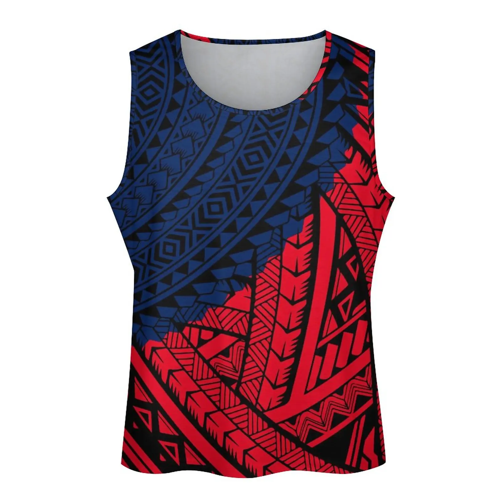Polynesian Tribal Tank Tops Samoan Men Singlets Island Wear ...