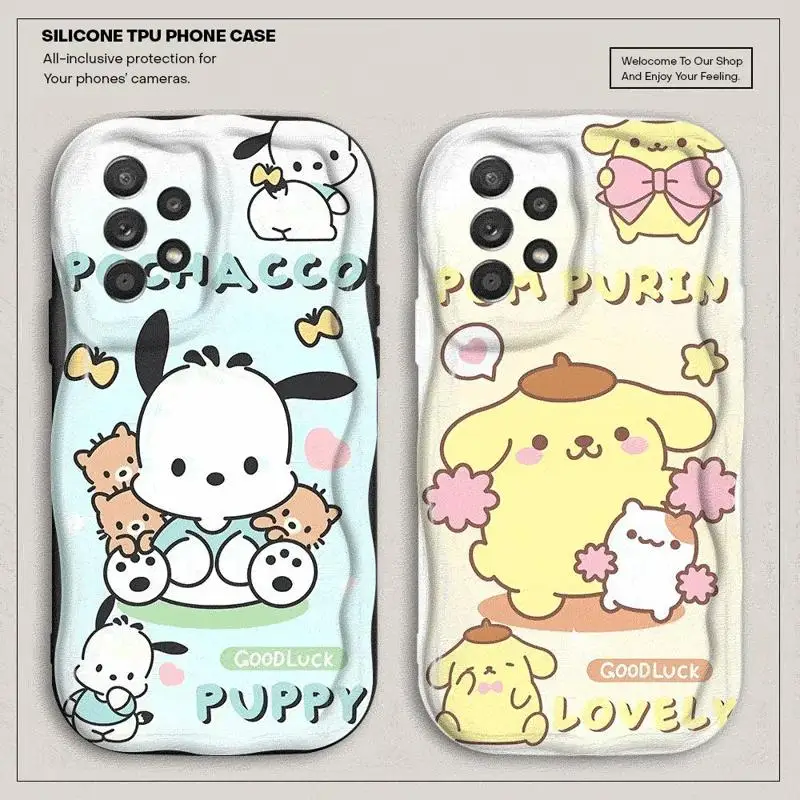 Sanrio-Pochacco-Pom-Purin-Phone-Case-for-Samsung-Galaxy-A55-A35-A15-A73 ...