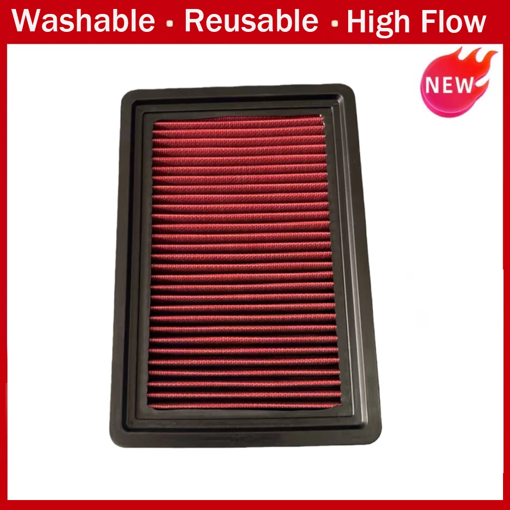 Car High Flow Air Filter For HYUNDAI TUCSON 2.0 2004-2010 SPORTAGE II 2 ...