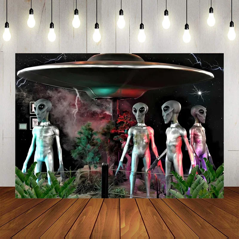 UFO-Alien-Invasion-Backdrop-Flying-Saucer-Photography-Backgrounds ...