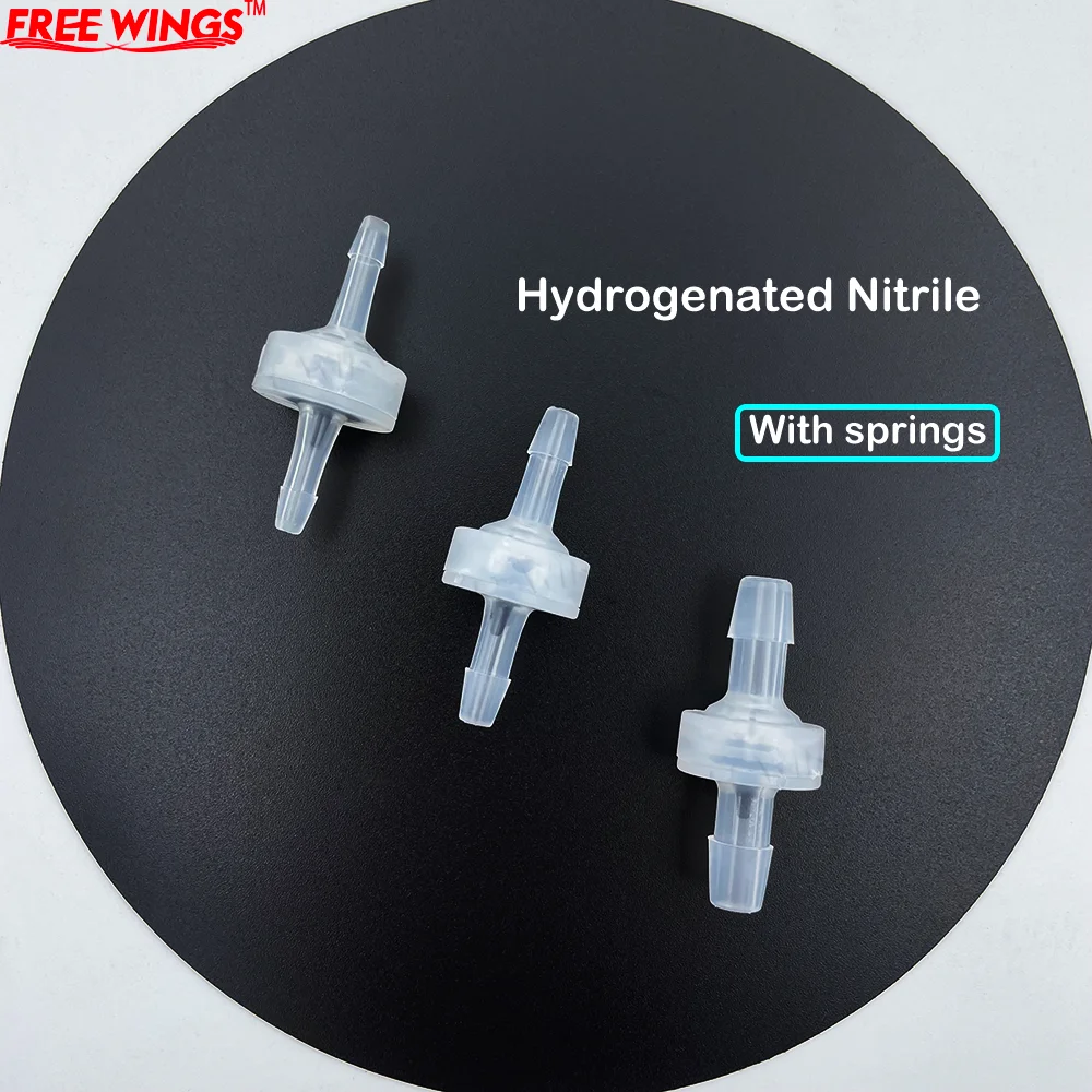 1/5/10/20pcs Check Valve With Springs Plastic One-Way Non-Return Water ...