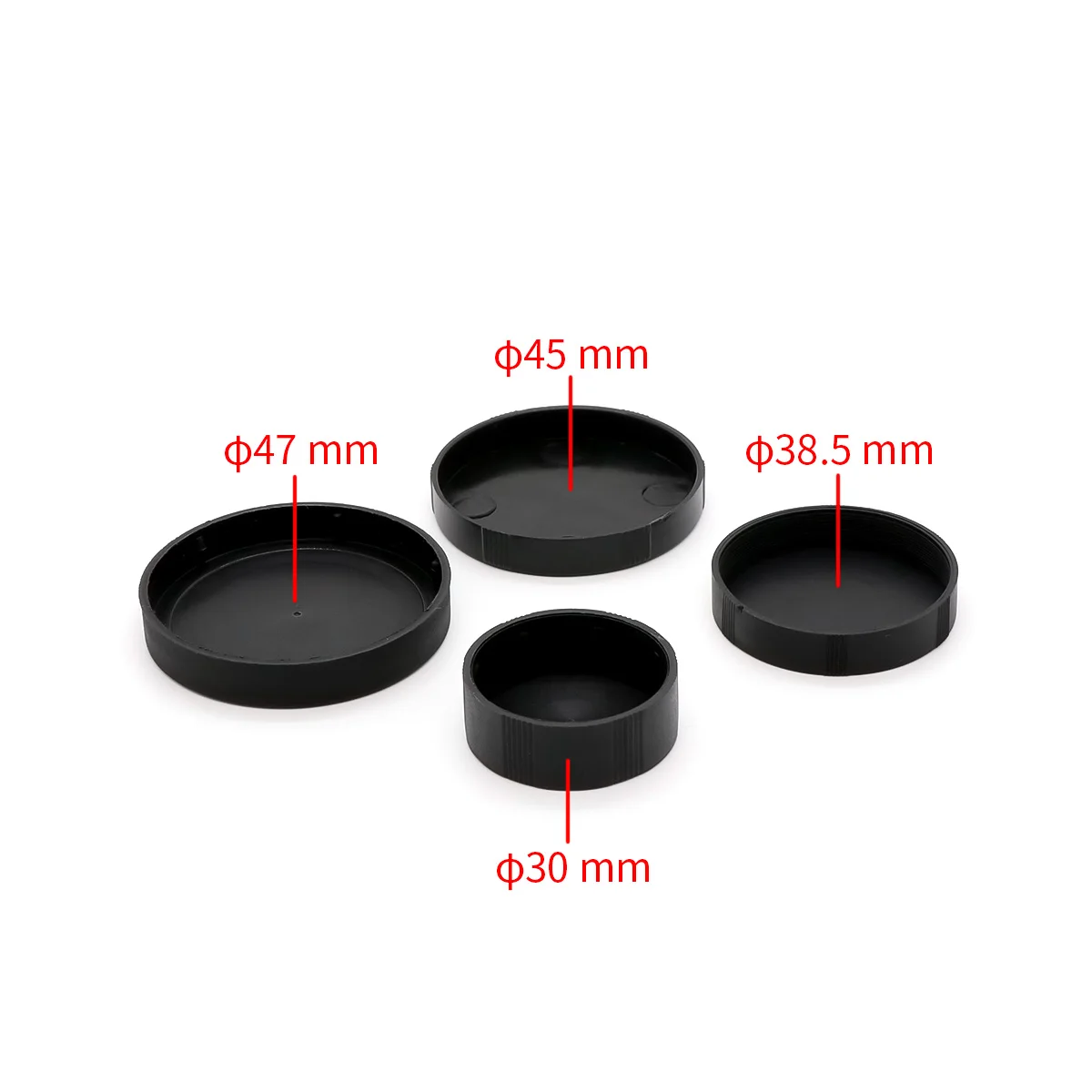 Plastic Dust Cap Cover for Telescope Eyepiece Digital Camera Lens Inner ...