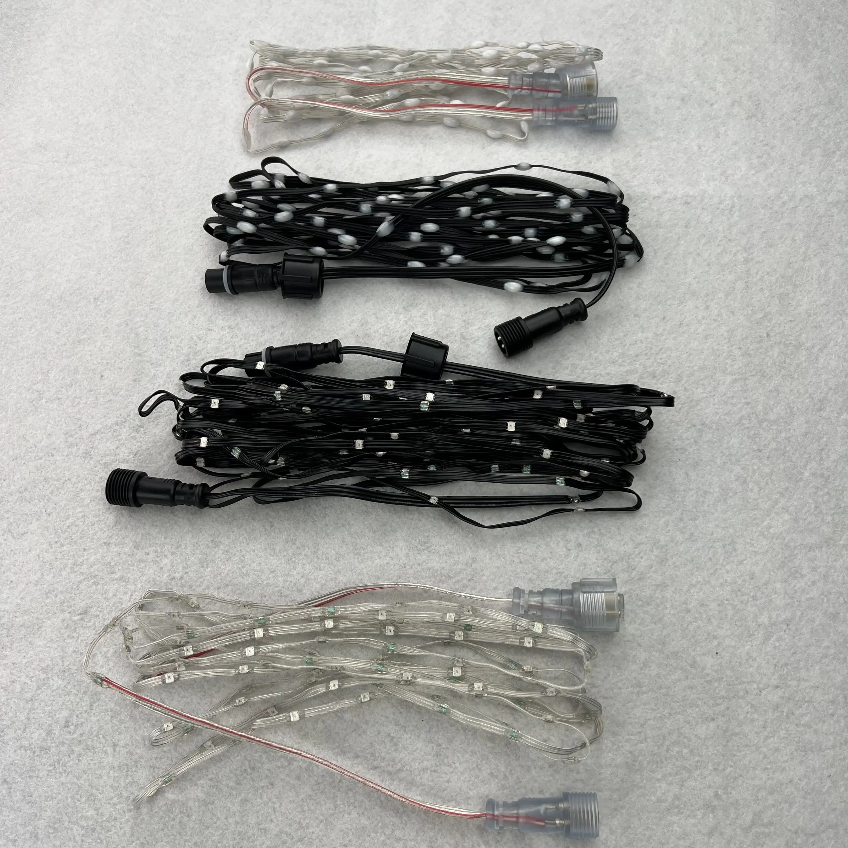 DHL-FEDEX-FREE-SHIPPING-1000pcs-100ct-200ct-DC12V-WS2811-RGBIC-LED-Pebble-Seed-Pixel-String ...