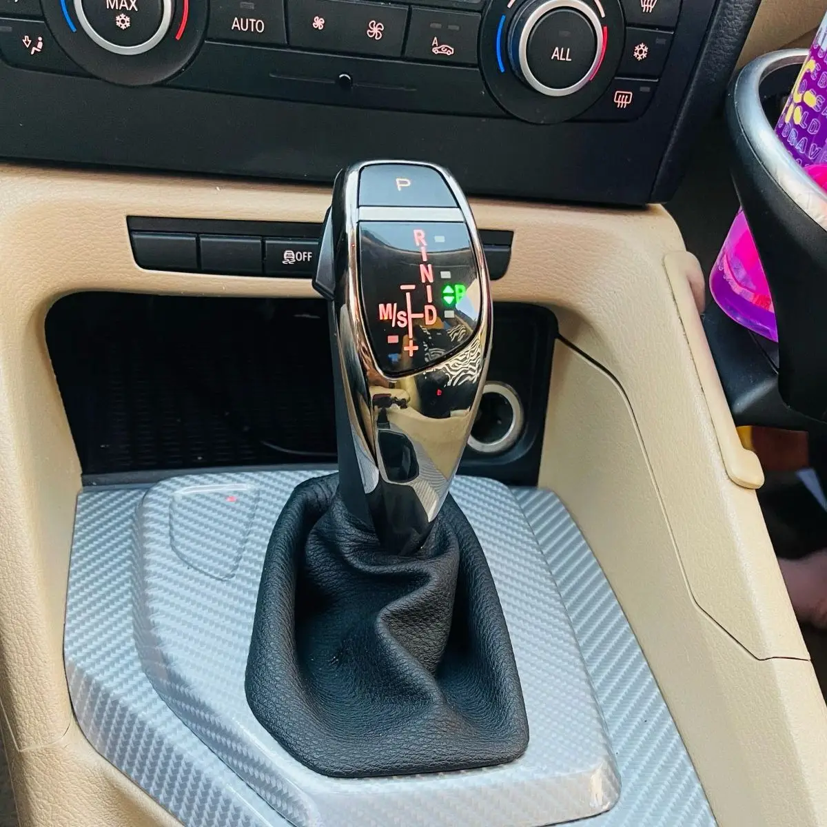 LED Gear Shift Knob for BMW 1/3/5/X1/X3/X5/Z4 Series E81 E82 E87 E88 ...