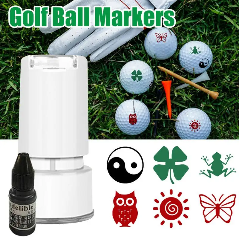 Golf-Ball-Stamper-Marcadores-Reutiliz-veis-Ferramentas-Marcador-Quick ...