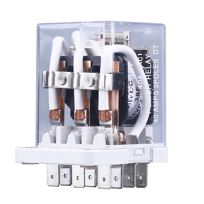 JQX 38F 40a relé de alta potência sem base dc12v dc24v dc48v dc60v ...
