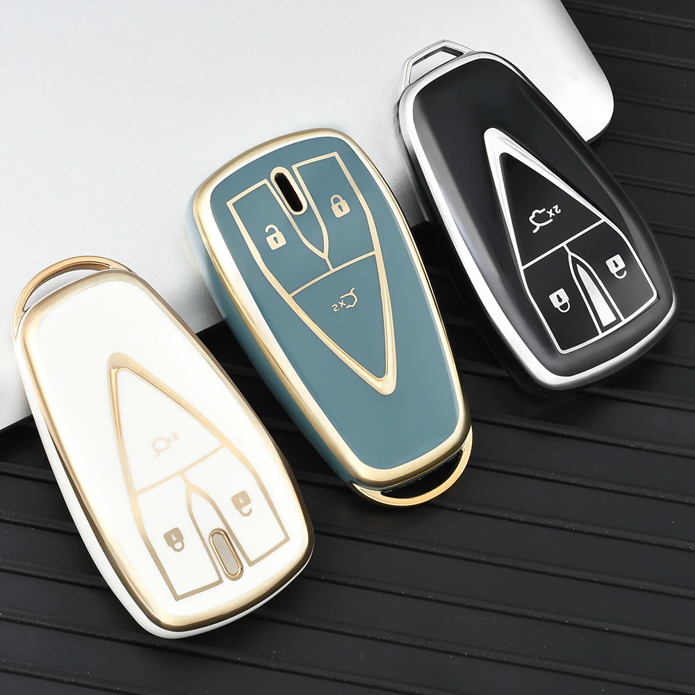 3-buttons-key-case-cover-Shell-For-Changan-UNIT-UNIK-CS35PLUS-CS55-PLUS ...