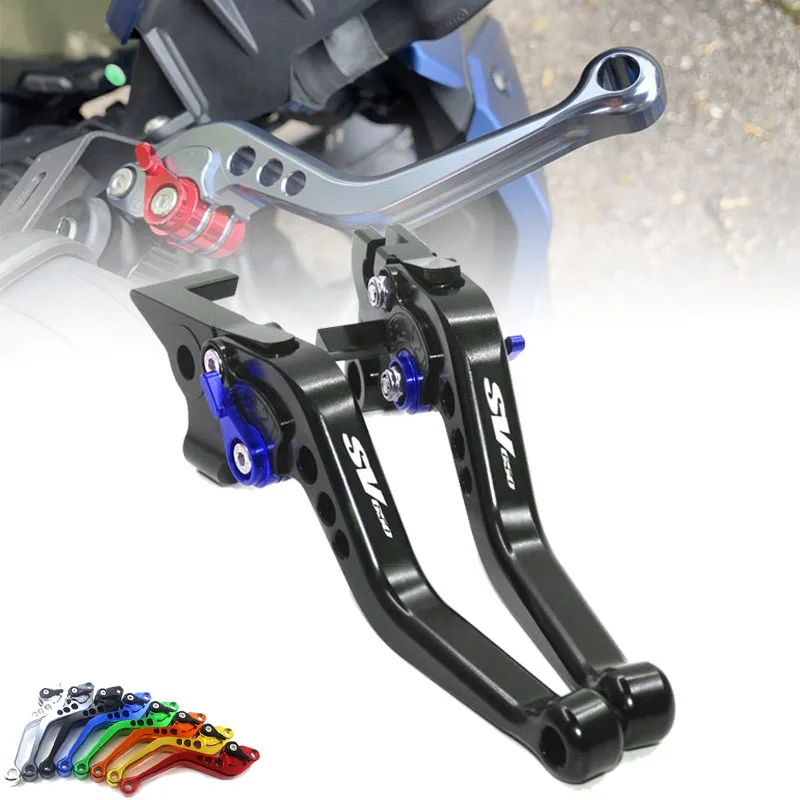 Motorcycle-Accessories-Short-Brake-Clutch-Levers-Fit-For-SV-650-SV-650S ...