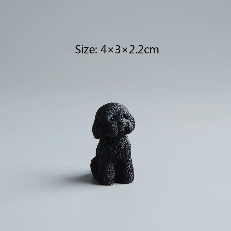 Lovely-Resin-Simulation-Poodle-Dogs-Estatueta-do-C-o-Poodle-Mini ...