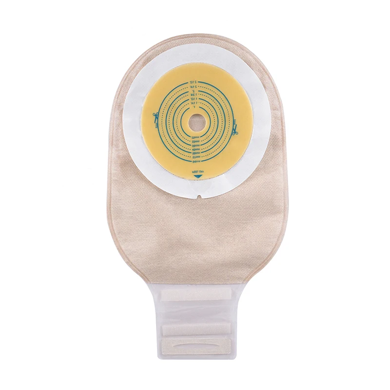 20pcs One Piece Colostomy Bags With Velcro Olstomy Bags For Ostomy ...