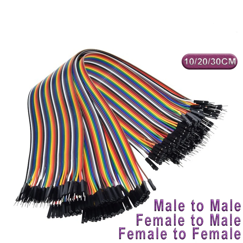 40PIN-Cable-Dupont-Line-10cm-20cm-30cm-Male-to-Male-Female-to-Female ...