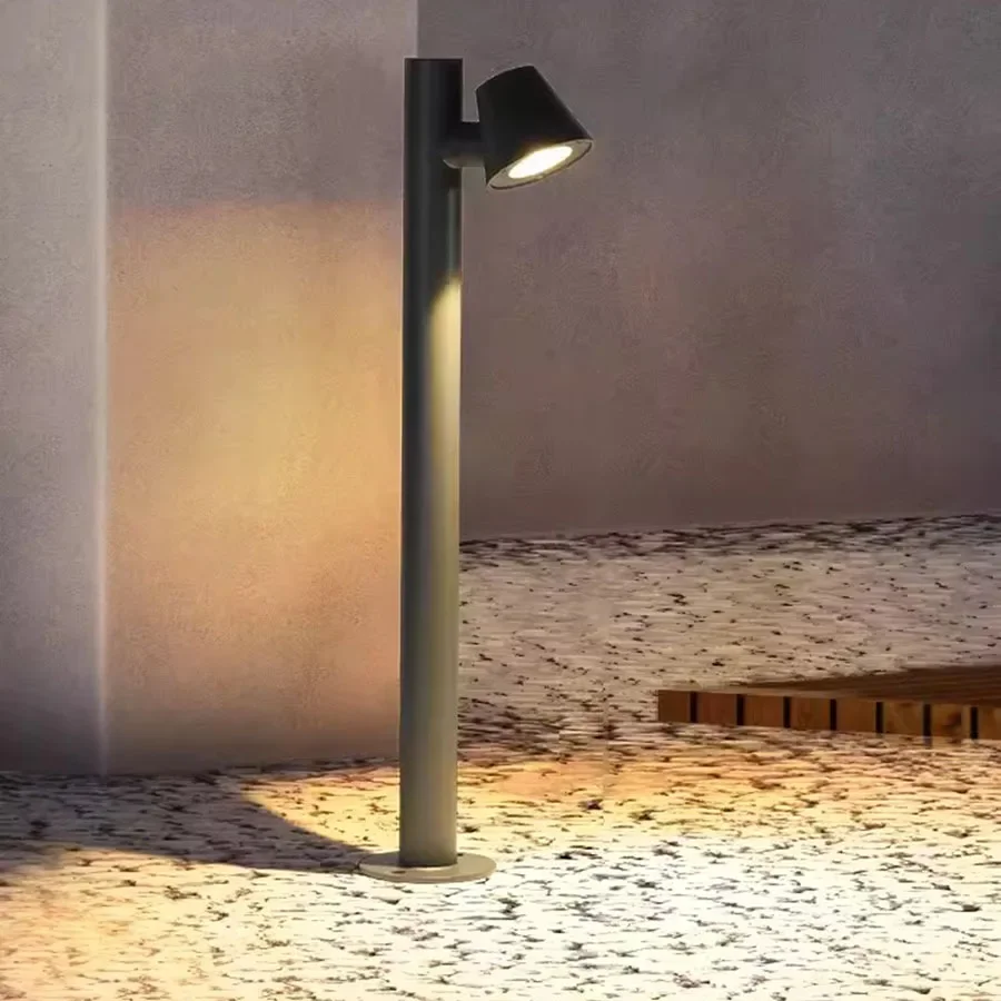 60CM-Outdoor-LED-Post-Lawn-Lamp-Spotlight-Waterproof-Garden-Patio ...