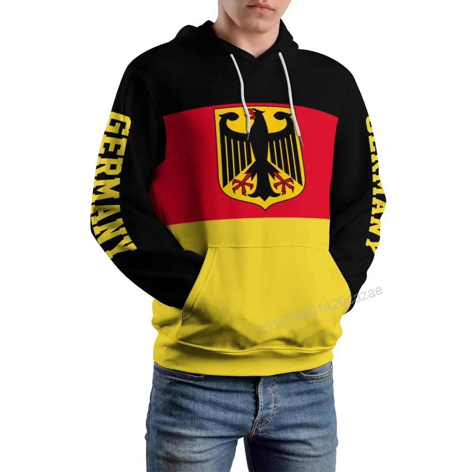 Germany-Country-Flag-3D-Hoodie-Polyester-Cool-Men-Women-Harajuku ...