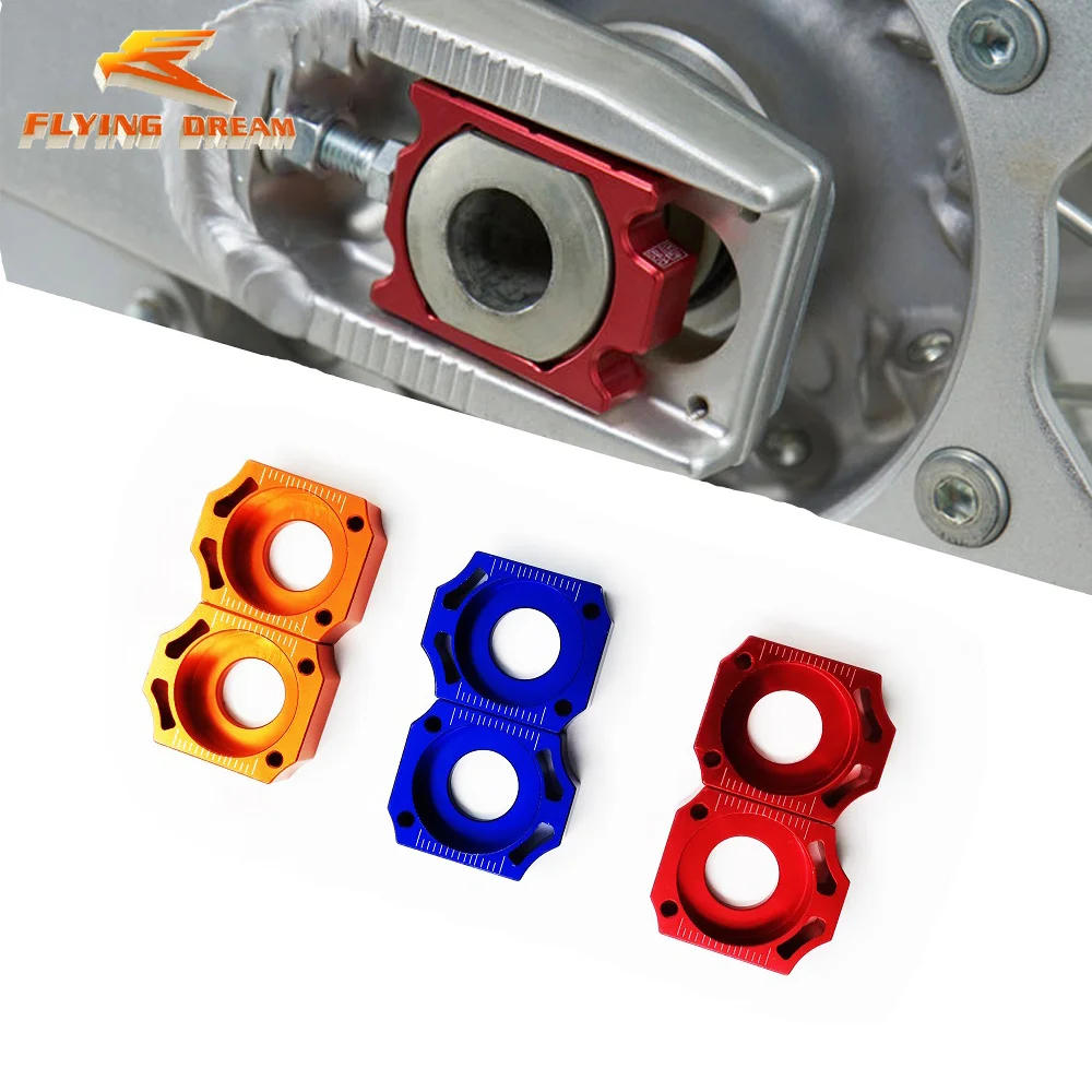 Motorcycle-CNC-Rear-Chain-Adjuster-Axle-Block-Tools-For-HONDA-CR125R ...