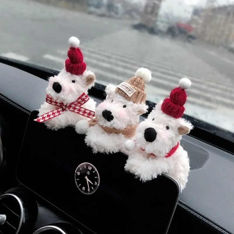 New-Car-Wiper-Turn-Signal-Switch-Decoration-Puppy-Plush-Doll-Clutch ...