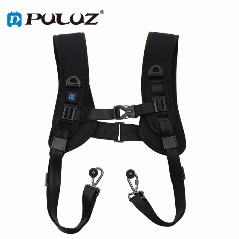 PULUZ-Quick-Release-Double-Shoulder-Harness-Soft-Pad-Decompression-Foam ...