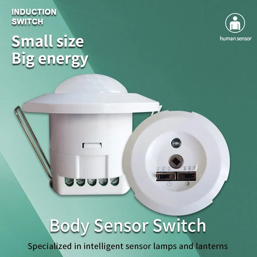AC-DC-24-265V-PIR-Embedded-Human-Body-Infrared-Sensor-Switch-Adjustable ...