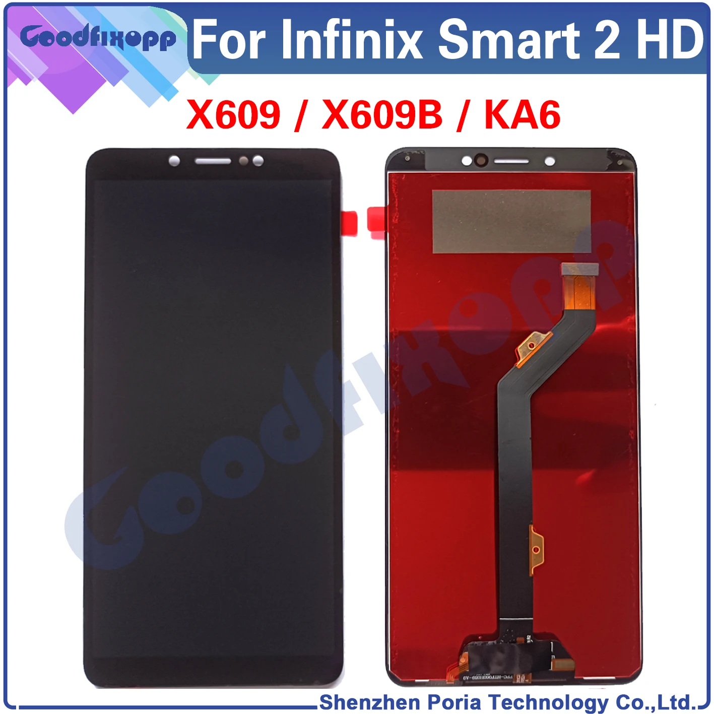 For Infinix Smart 2 Hd X609 X609b Ka6 Lcd Display Touch Screen ...