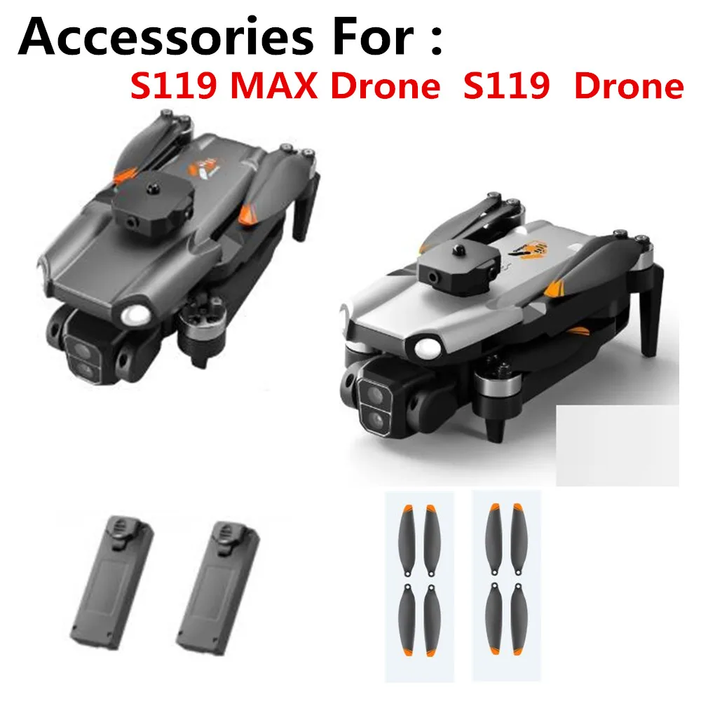 S119-MAX-Drone-Battery-Accessories-3-7V-1800mAh-Propeller-Maple-Leaf ...