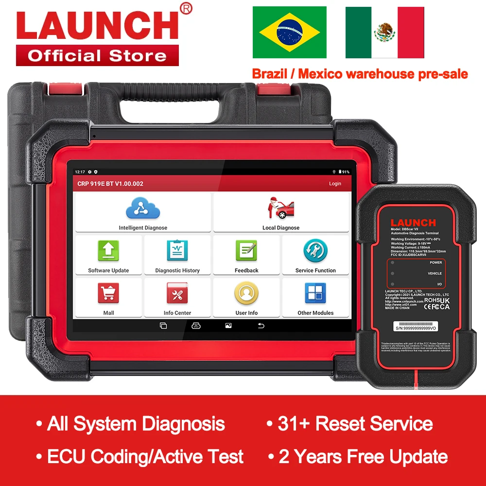 LAUNCH-X431-CRP919E-BT-with-DBScar-VII-VCI-Car-Full-System-Diagnostic ...