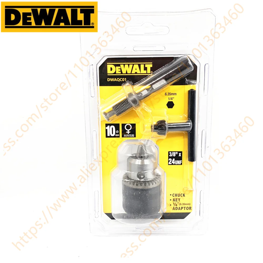 Dewalt-Keyed-Chuck-Treiber-mit-SDS-Adapter-Sechs-kant-griff-Bohrfutter ...