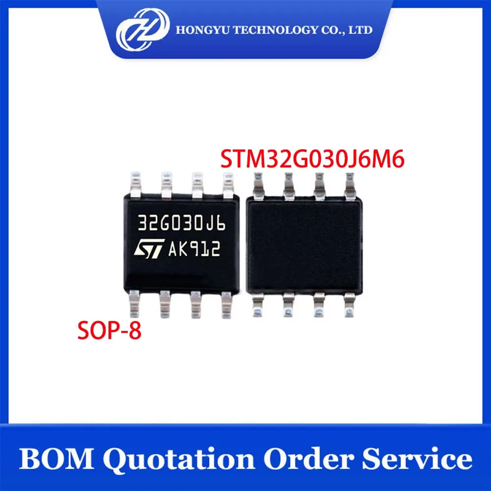 STM32G030J6M6 STM32G030J6 STM32G030 STM32 ARM IC MCU 32BIT 32KB 플래시 8SO 마이크로컨트롤러 SOP 8, 1 10 개 ...