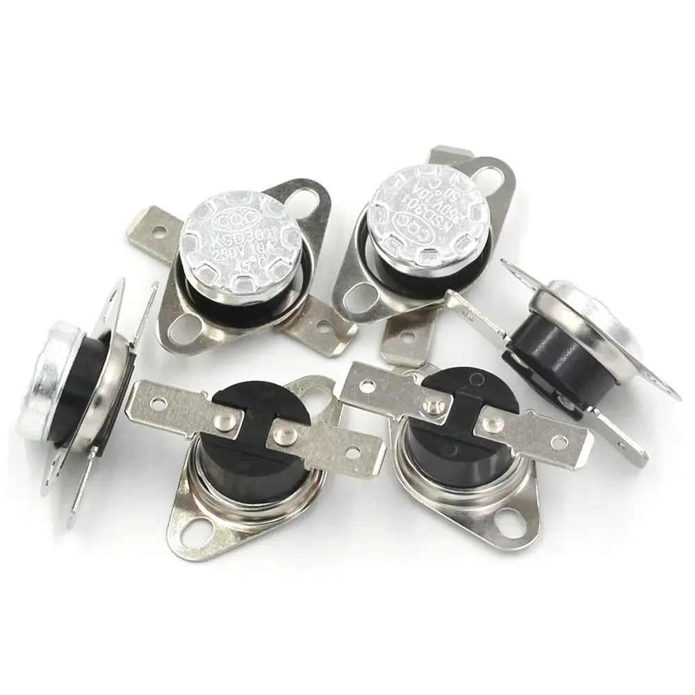 Multi-Temperature KSD301 Bimetal Thermostat 0°C–200°C Thermal Switch ...