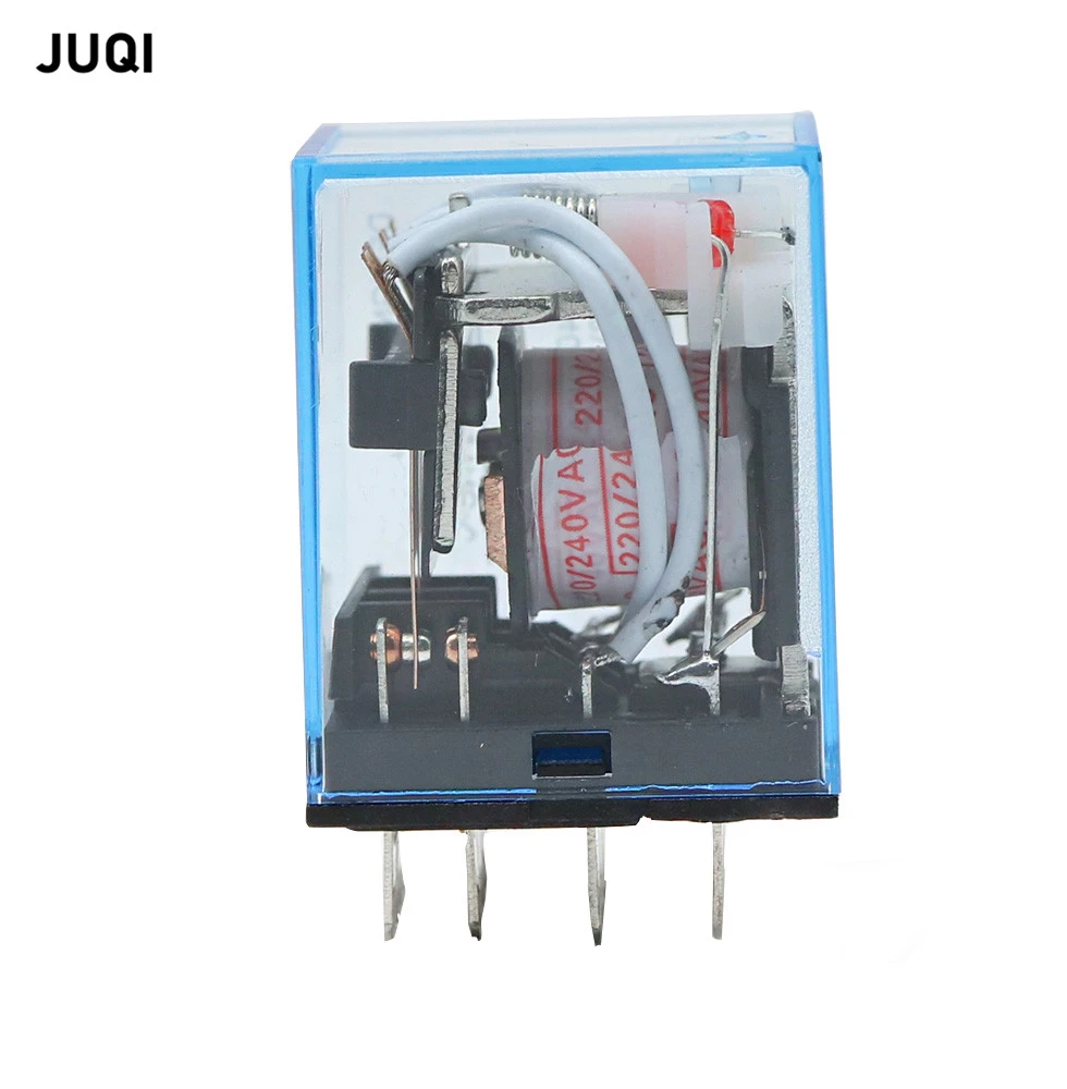 1pcs My4nj Small Electromagnetic General Purpose 14 Pins Relay Dc 12v 24v 36v 48v 110v 220v 380v ...