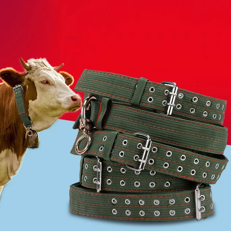 Belay-Tie-Collar-ajustable-para-ganado-correa-de-lona-para-suministro ...