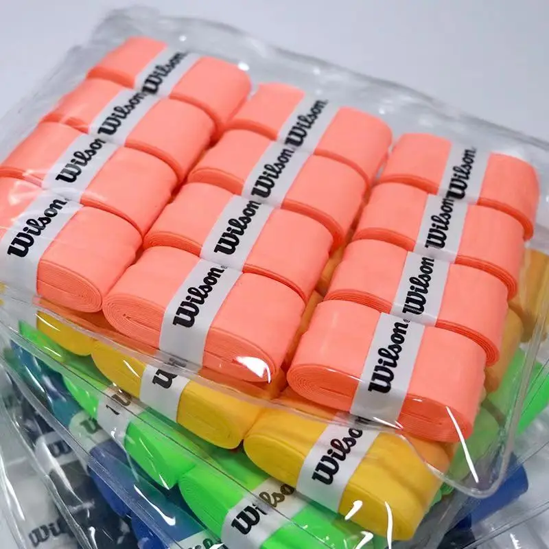 15-30-60-90PCS-Wilson-Sticky-feel-Tennis-Racket-Overgrip-0-65MM-durable ...