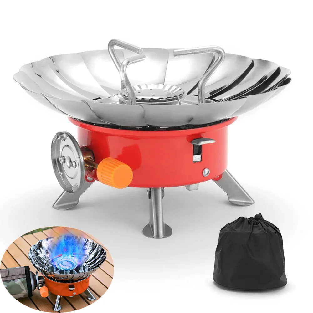 Portable-Windproof-Stove-Folding-Ultralight-Picnic-Cooker-Camping-Wind ...