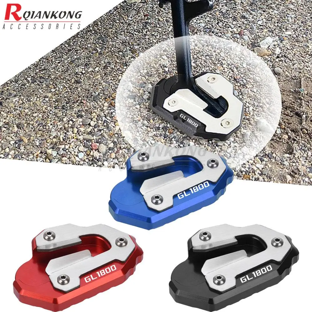 Motorcycle-Side-Stand-Extension-Foot-Pad-Support-Plate-Enlarge-For ...
