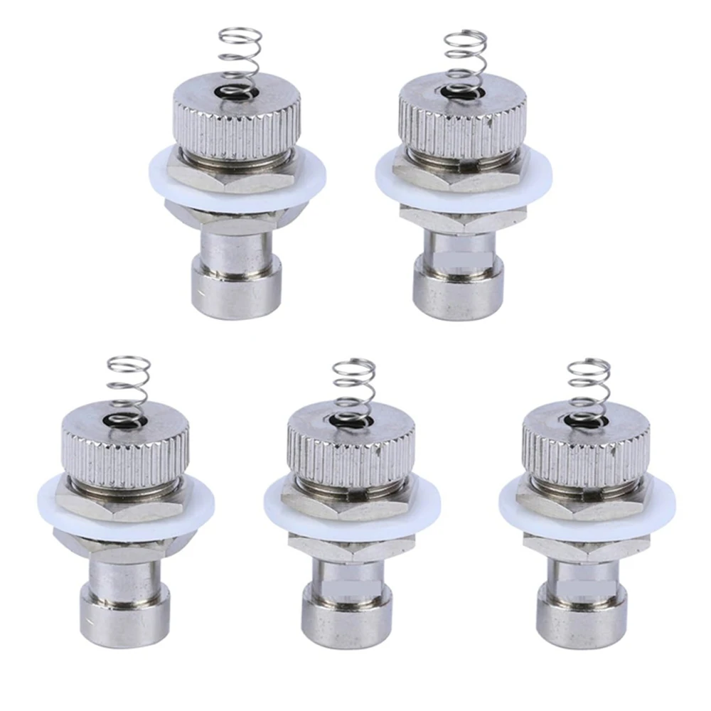 5PCS Guitar Pedal Effectors Push Button Switch Plunger With Spring ...