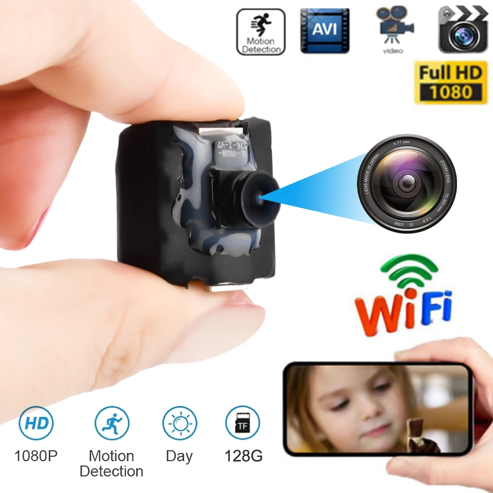 New-1080P-Mini-4K-Camera-WiFi-Network-HD-Camera-Home-Security-Mini ...