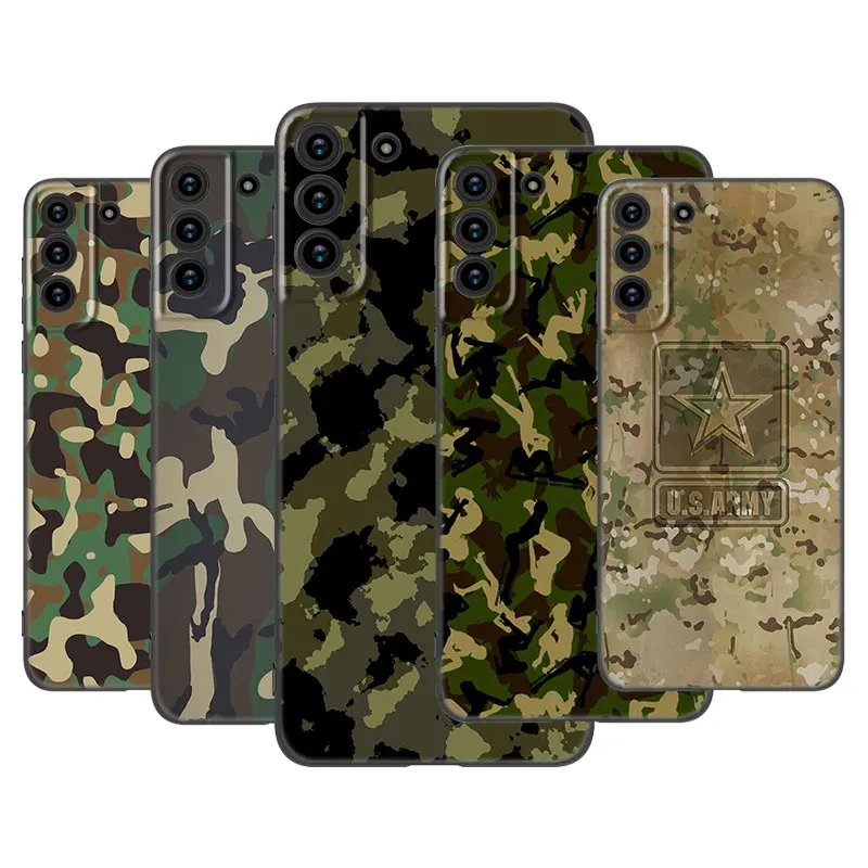 Camouflage Case Samsung Galaxy S10 Plus | Camo Cover Samsung Galaxy S10 ...