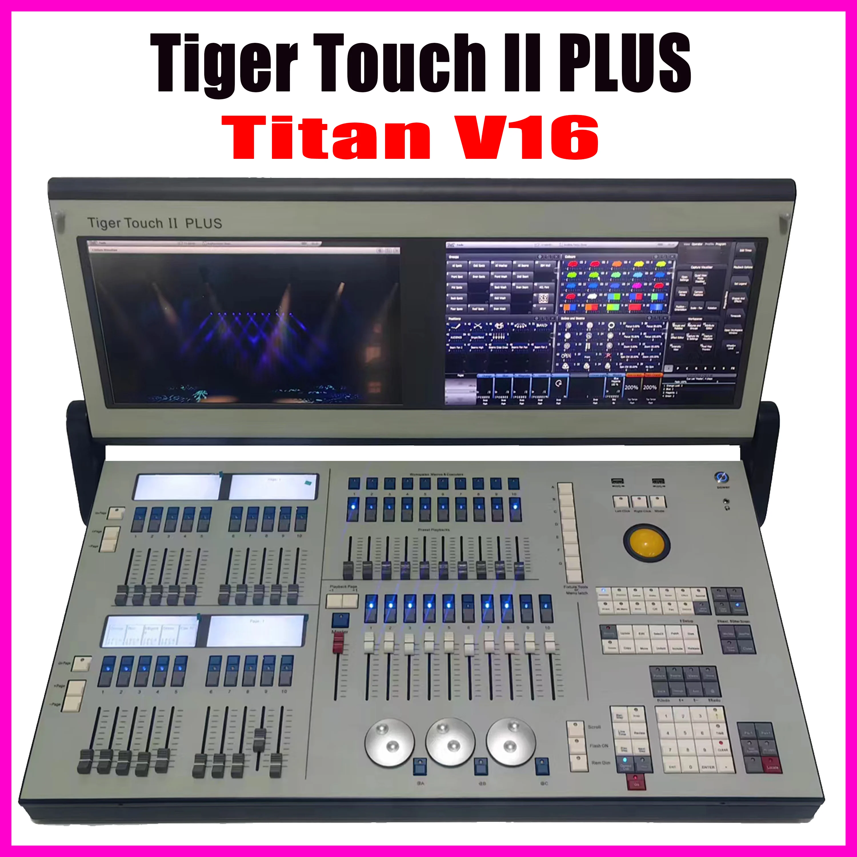 Titan V16 V17/V18 system TIGER TOUCH II 2 Pro DMX Controller,High ...
