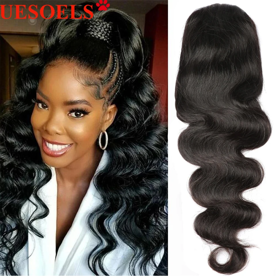 Body-Wave-Ponytail-Human-Hair-Drawstring-Ponytail-For-Women-Virgin-Hair ...